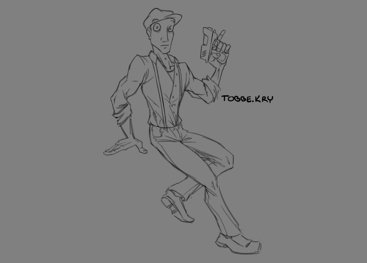 Character Design Sketch By Tobbekre On Deviantart
