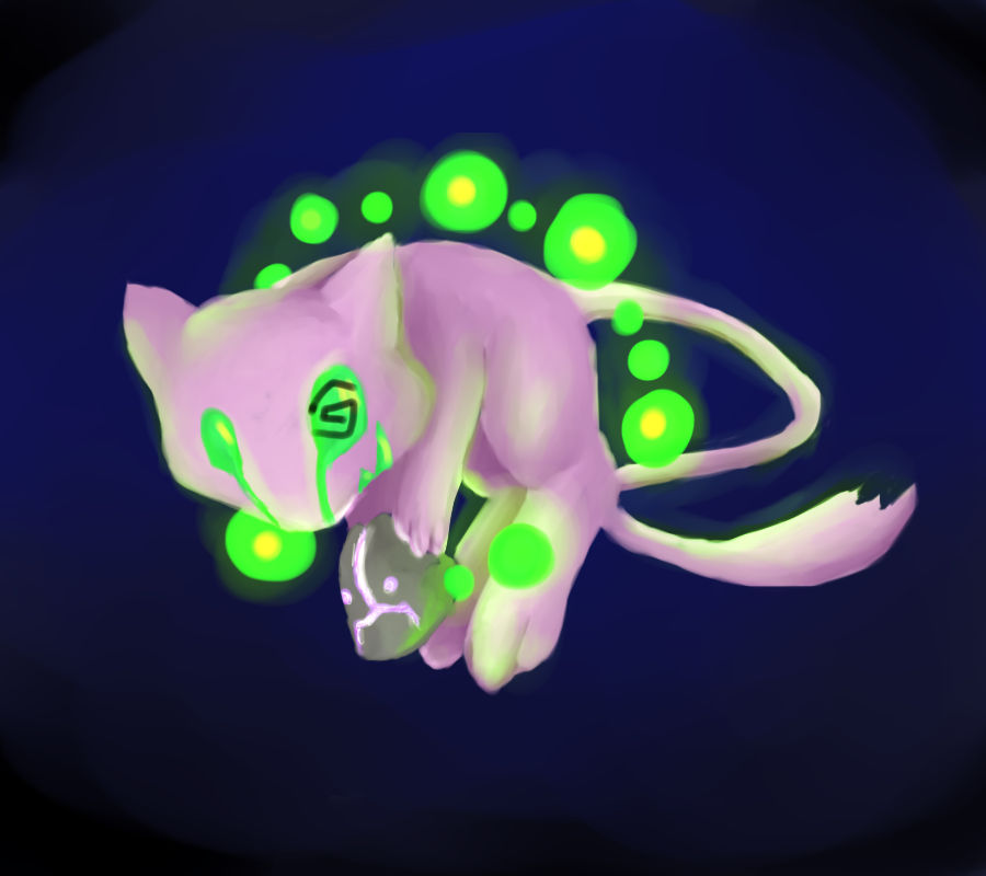 Spiritomb Mew Hybrid By Teepy Teep On Deviantart