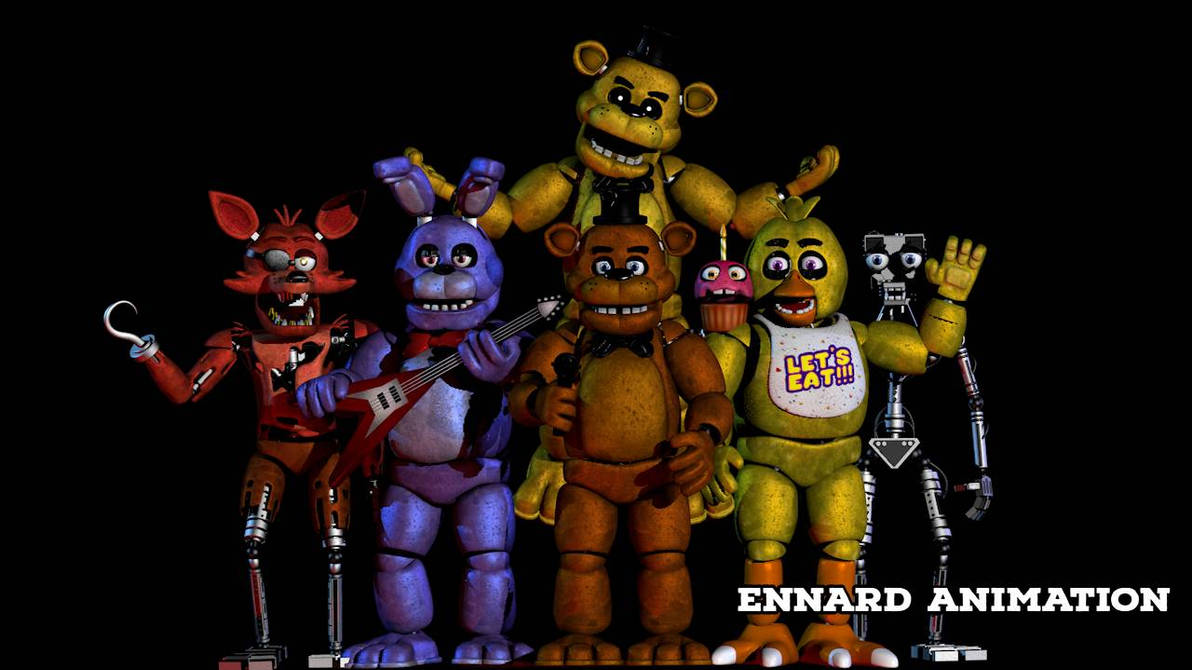 (#FNaF/#C4D) Fnaf 1 animatronics!!! by EnnardOfficial on DeviantArt (#FNaF/#C4D) Fnaf 1 animatronics!!! by EnnardOfficial on DeviantArt