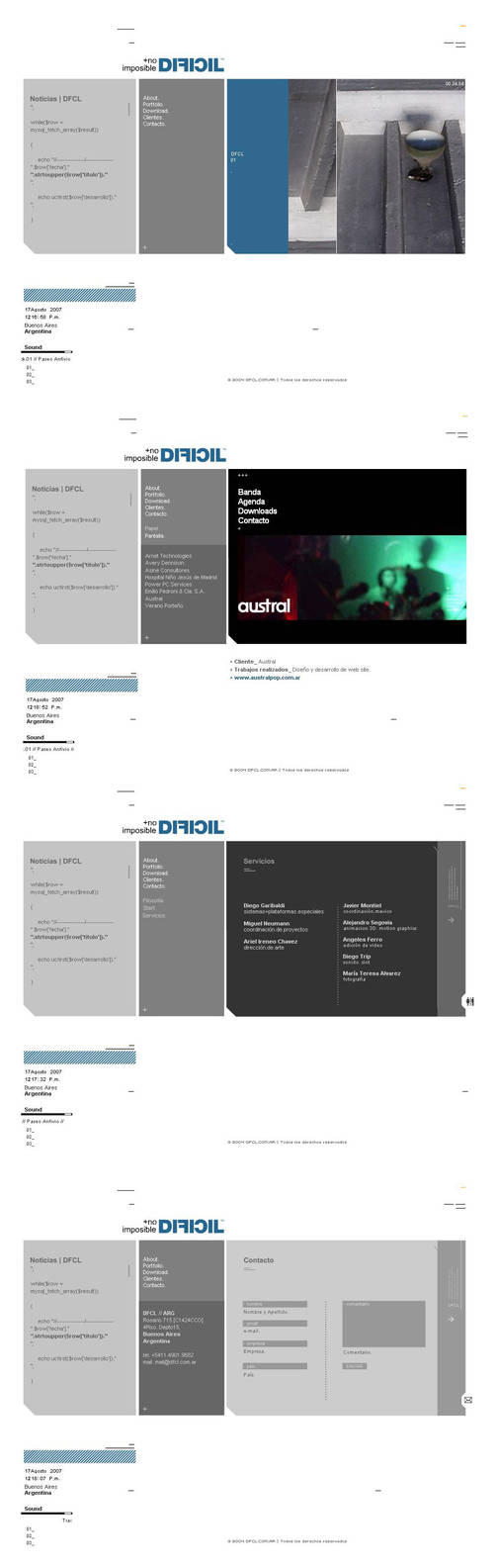 history of our web: version 1 by dificil on DeviantArt