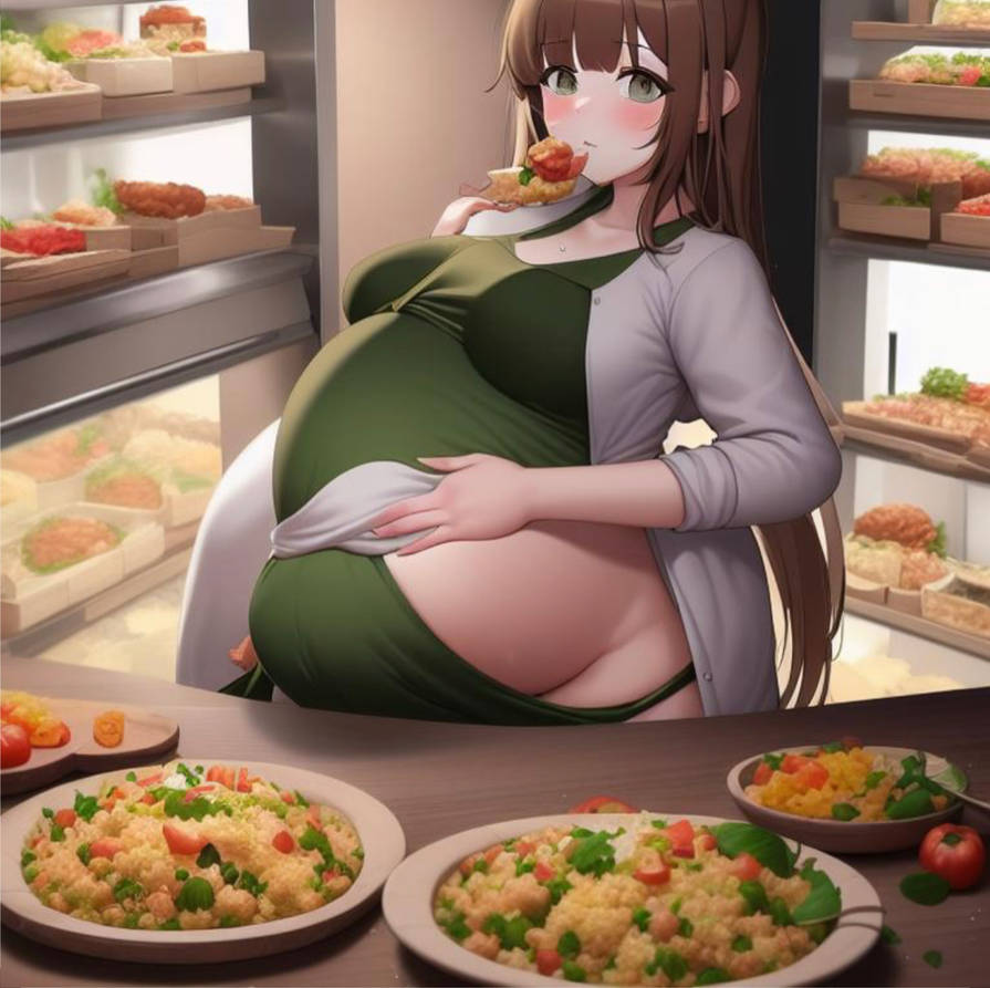 Fat Girl Food Stuffing By Sea625 On Deviantart