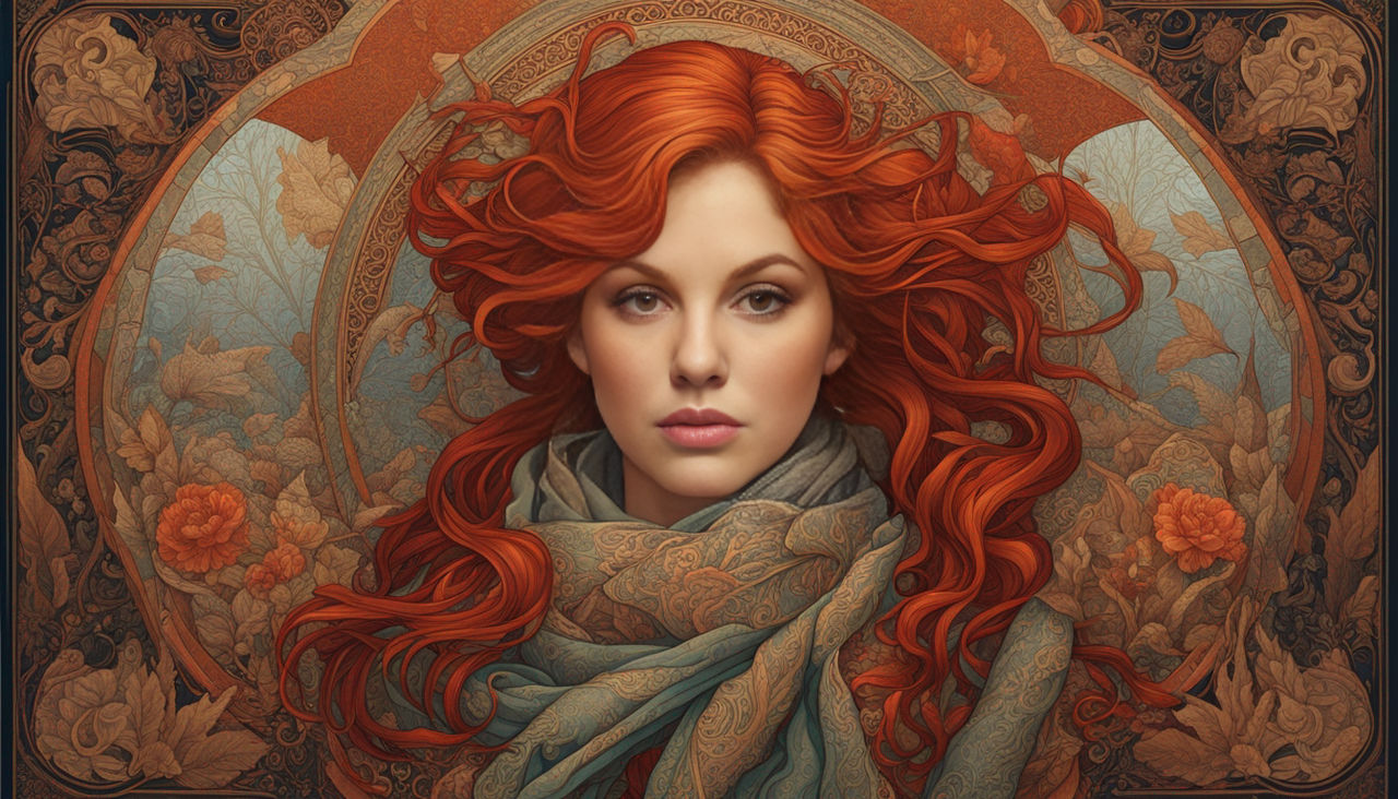A Red Haired Lady By Thomashereandthere On Deviantart