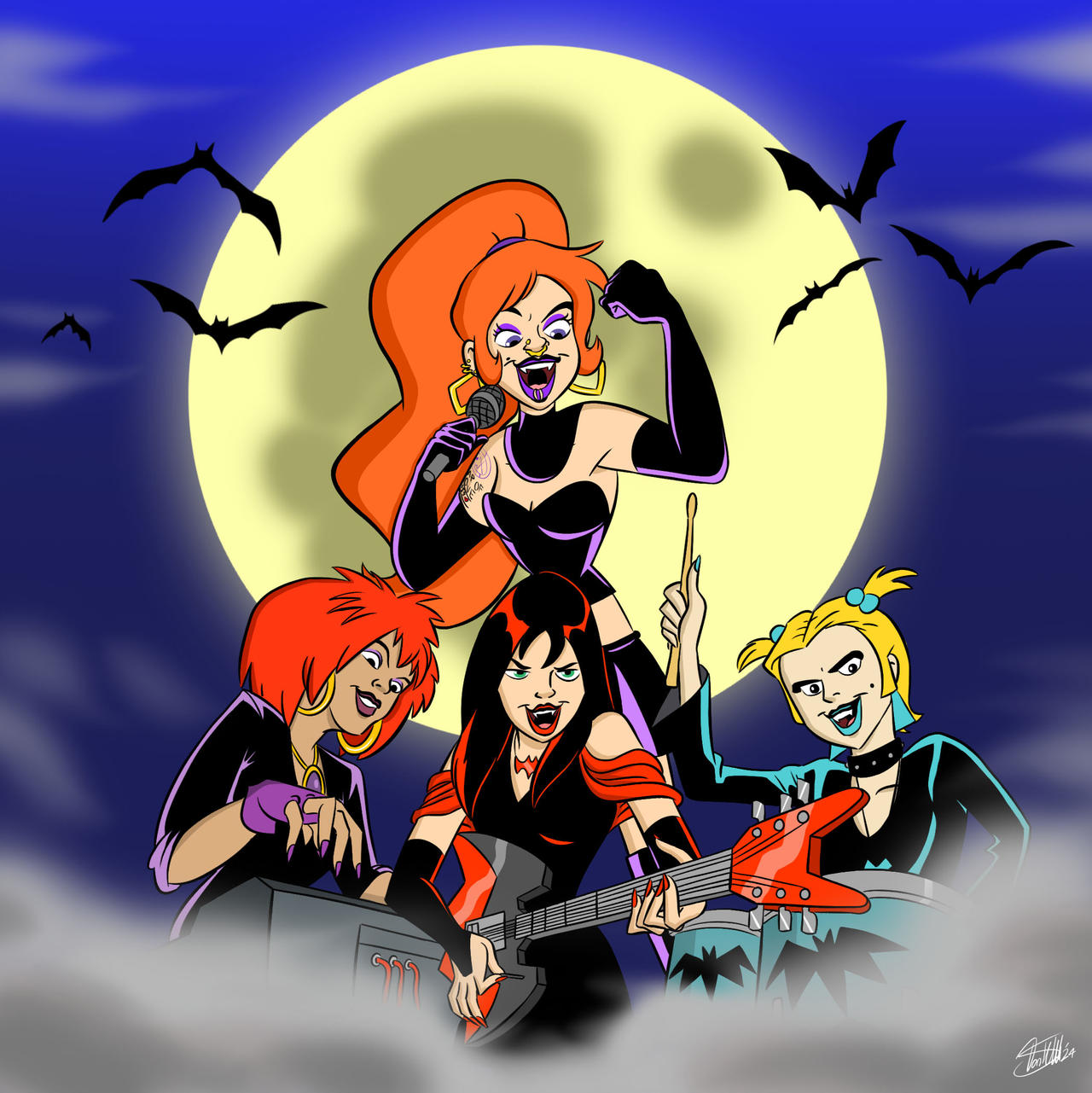 Daphne And The Hex Girls By Danthedoodle On Deviantart