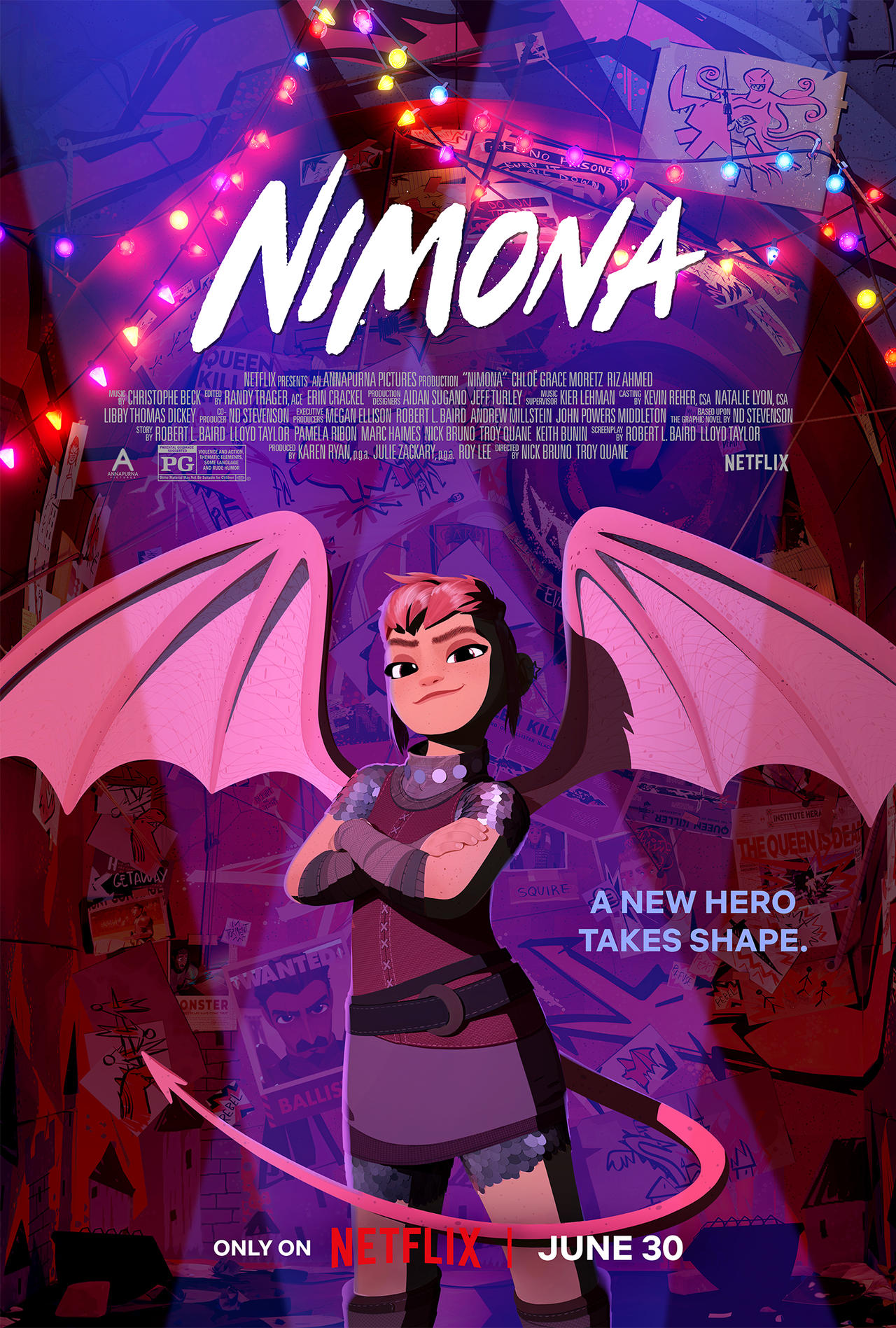 Nimona Poster By Twdyeskaiwei99no On Deviantart