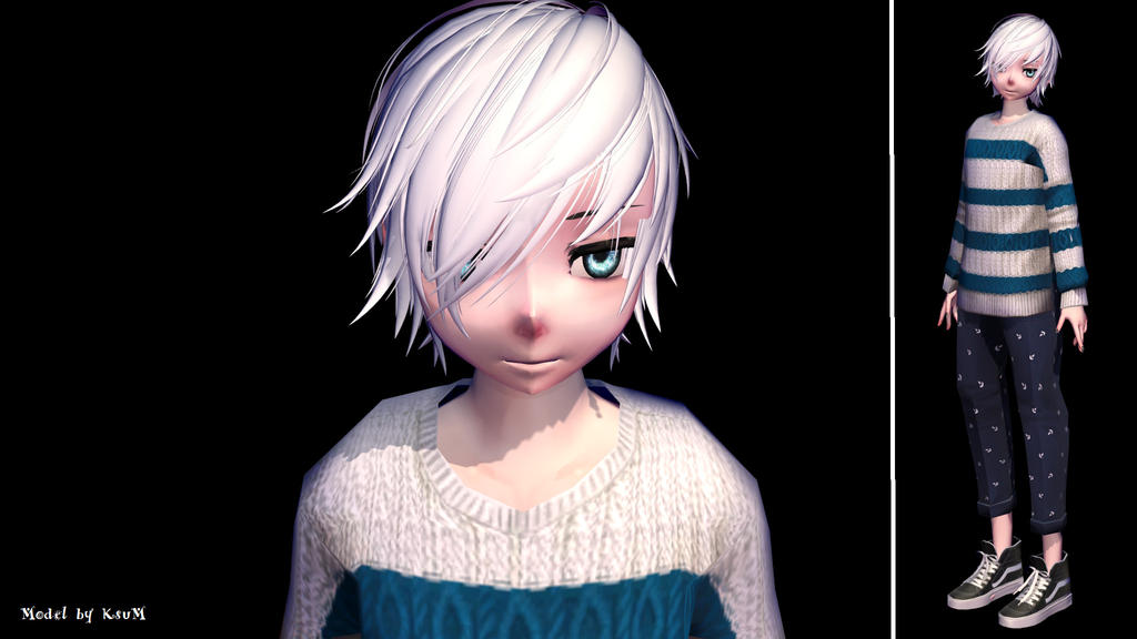 Mmd Model Male By Megumiksum On Deviantart
