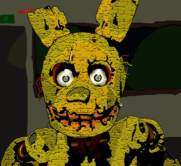 Springtrap Fnaf 3 By Artistzak On Deviantart
