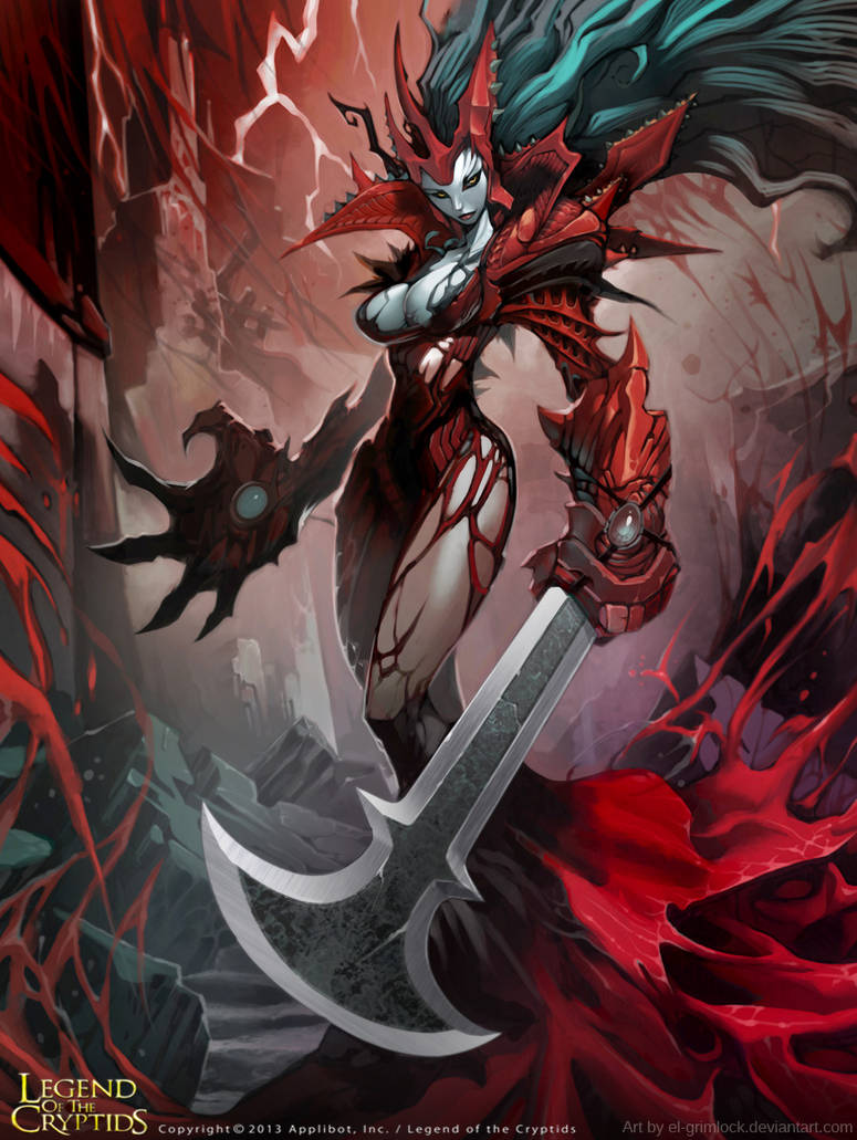 Crimson Queen Advanced By Elgrimlock On Deviantart