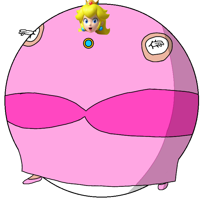Princess Peach Spherical Inflation Reupload By Sailorreimars On Deviantart