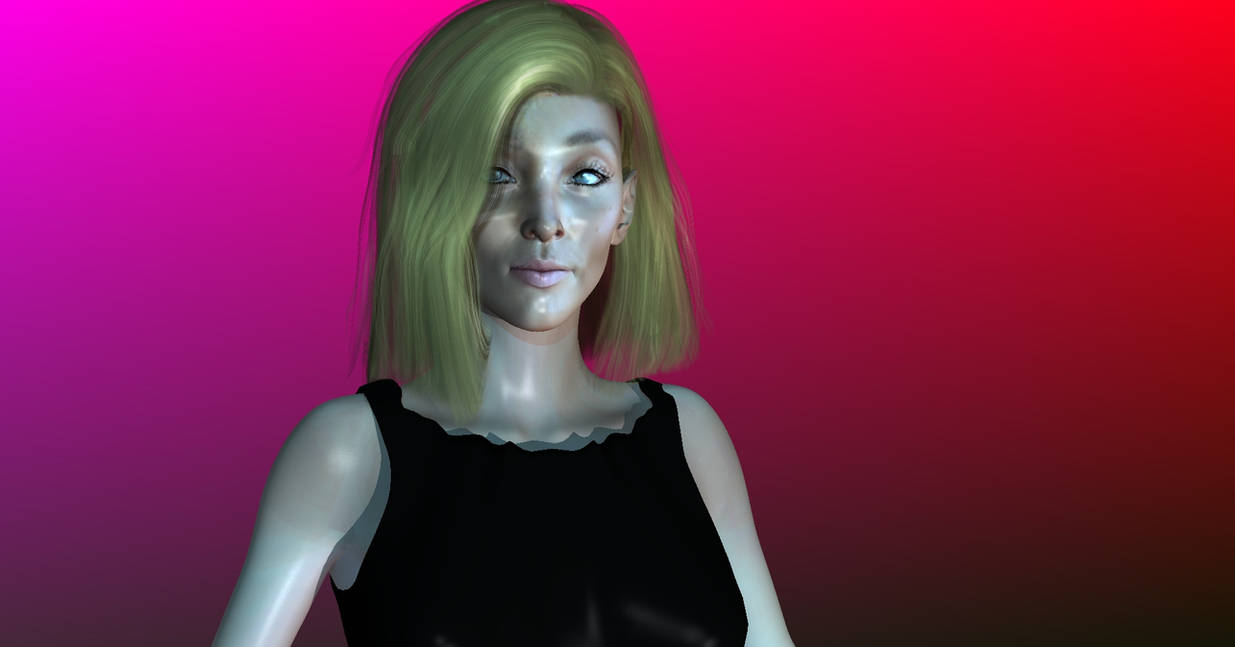 Blondie Model Face 3d By Gambitsx On Deviantart