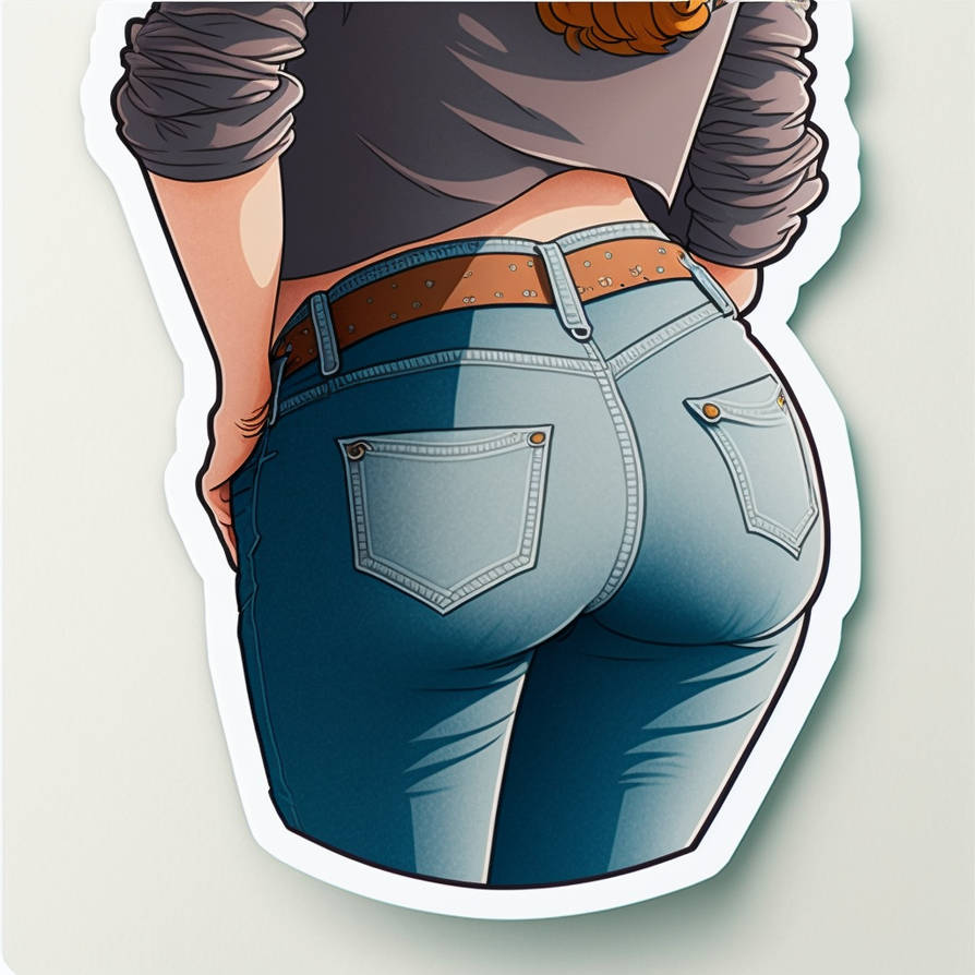 Nice Sticker Butt By Noobutts On Deviantart