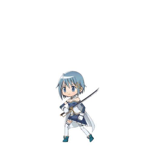 Sayaka Miki In Game Battle Sprite By Greenstaremily02 On Deviantart