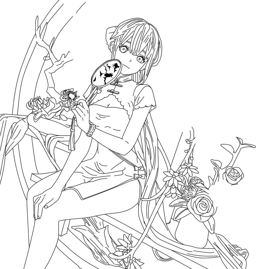 C Flower Person By Lostcausedraws On Deviantart