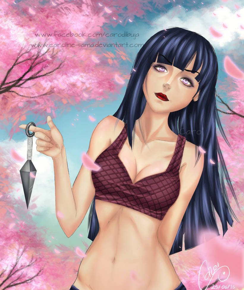 Hinata Fanart By Caroline Sama On Deviantart