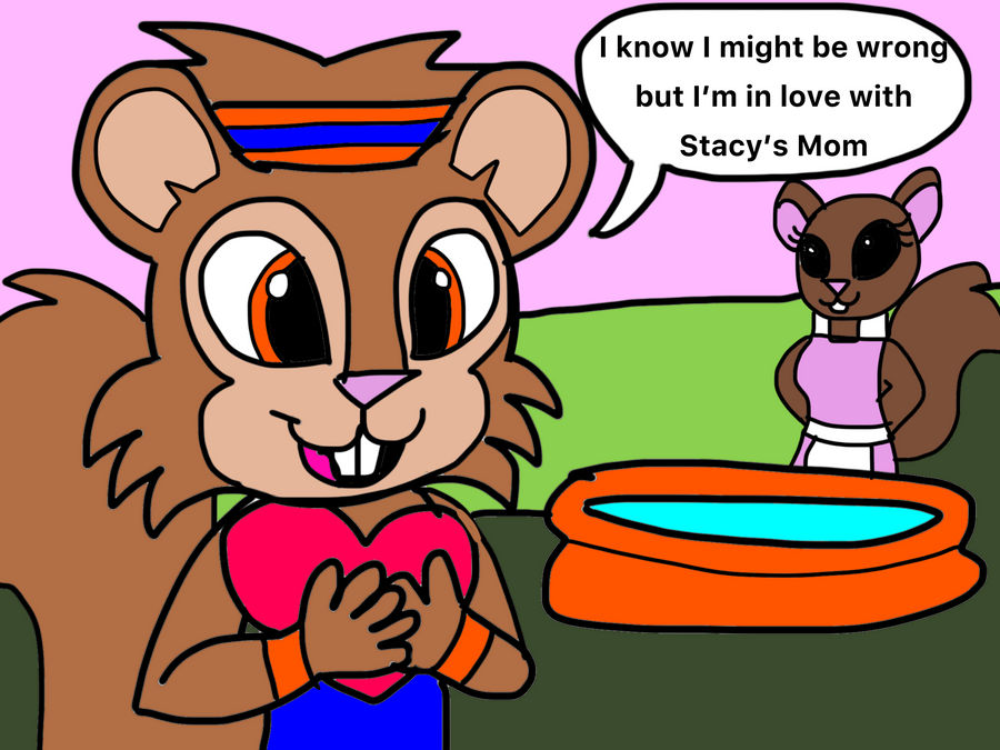 Tmsm Squirrel Sings Stacys Mom By Tigeressbird324 On Deviantart