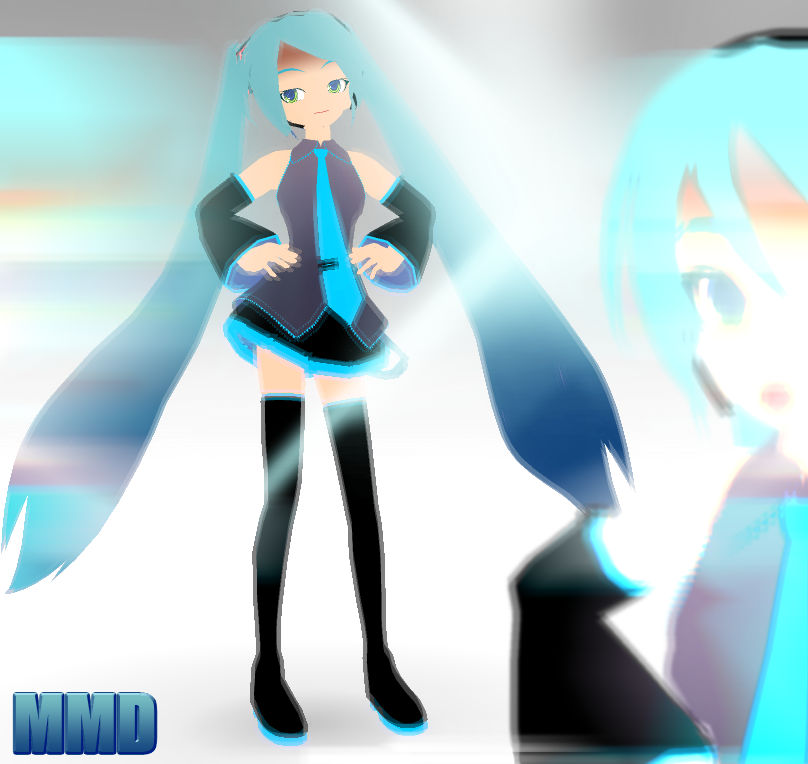 Mmd Miku 1 By Chatterhead On Deviantart