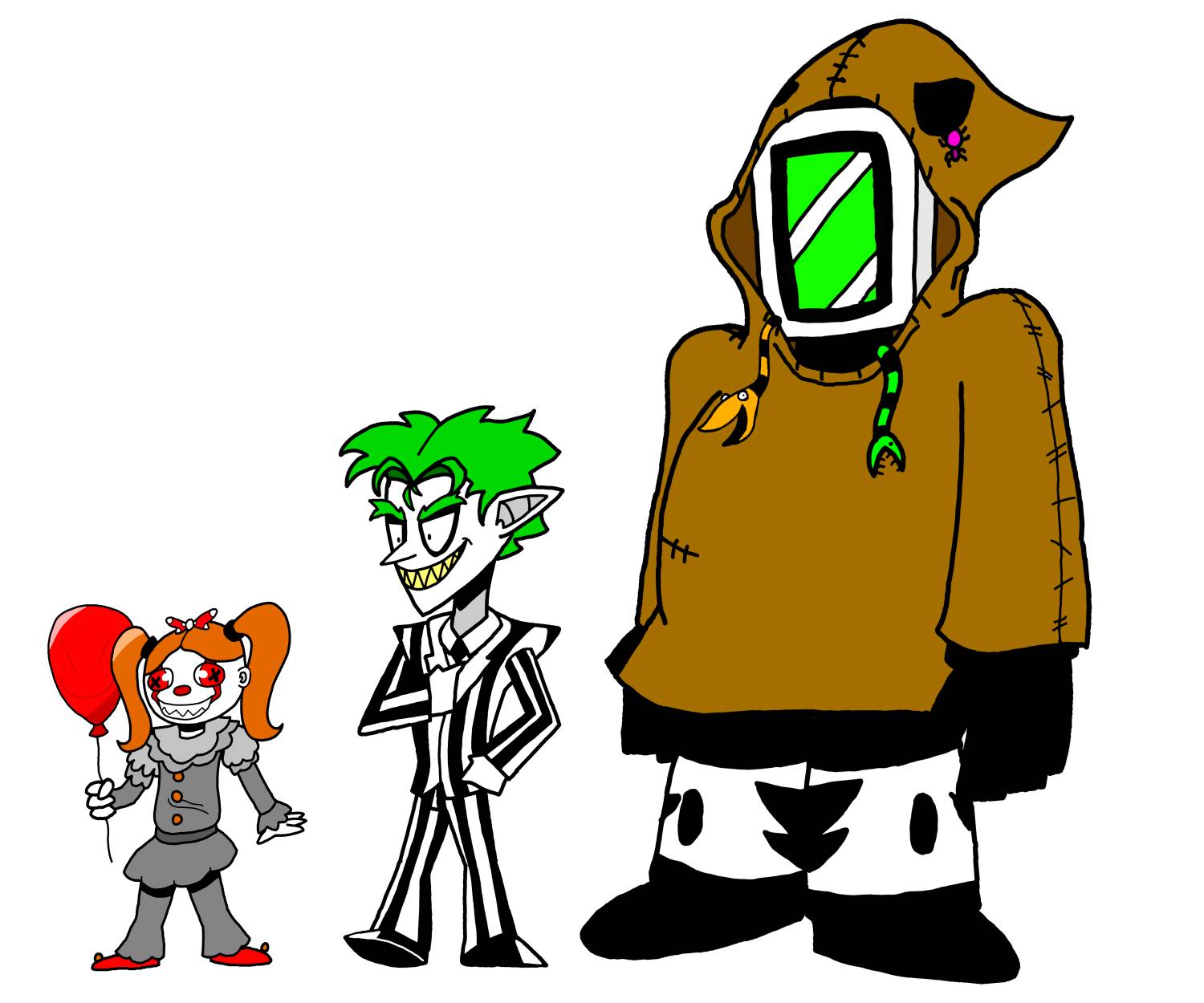 Trio Halloween Costumes By Custerdcream83 On Deviantart