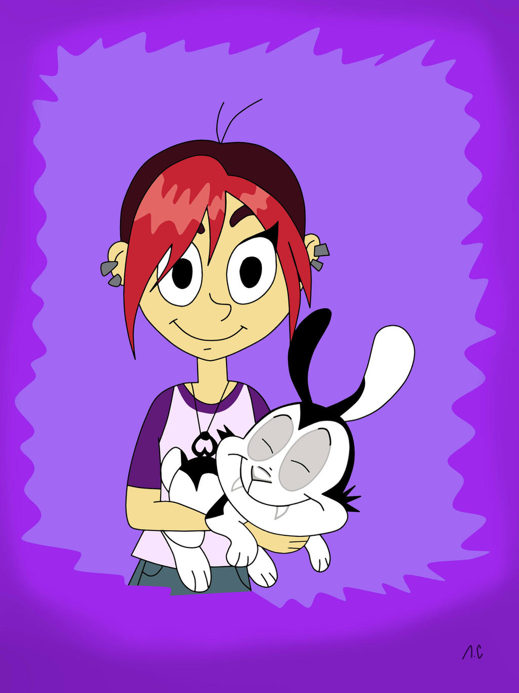 Mina And Bunnicula By Heinousflame On Deviantart