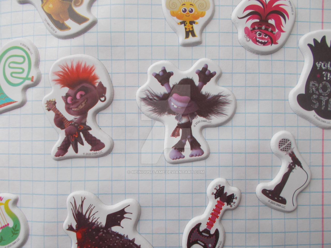 Trolls World Tour Stickers 2 By Heinousflame On Deviantart