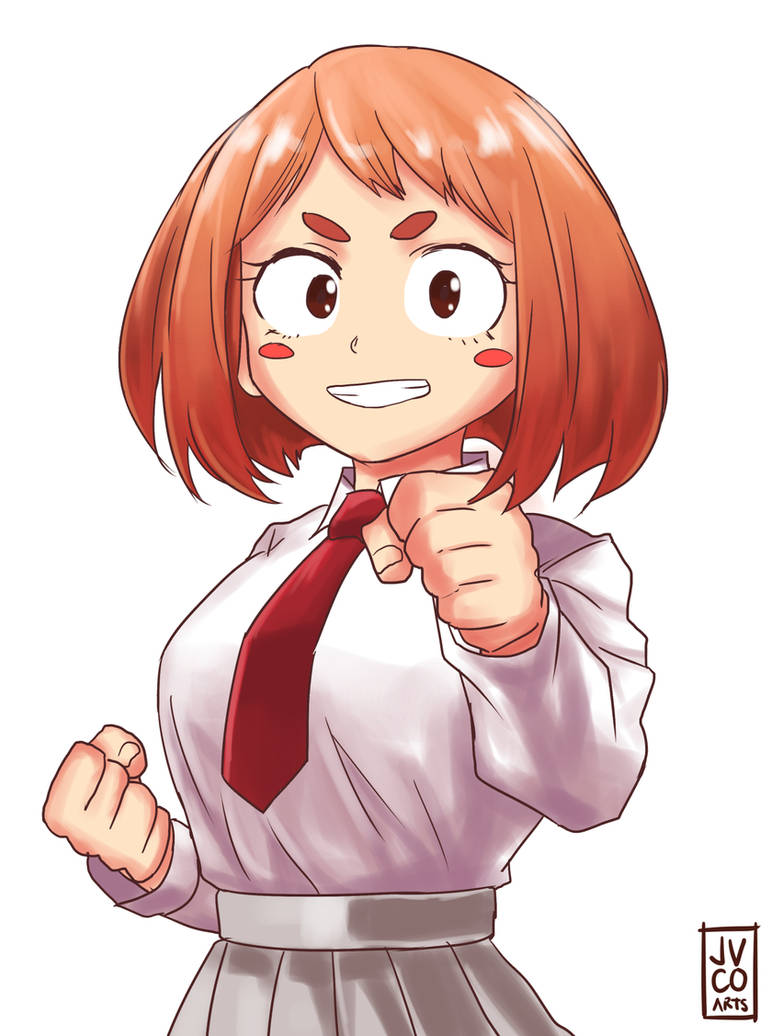 Uraraka By Deidara44 On Deviantart
