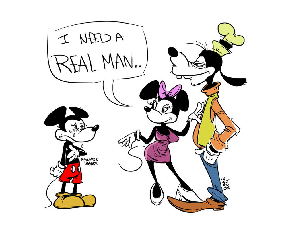 Mickey Or Goofy By Omario81 On Deviantart