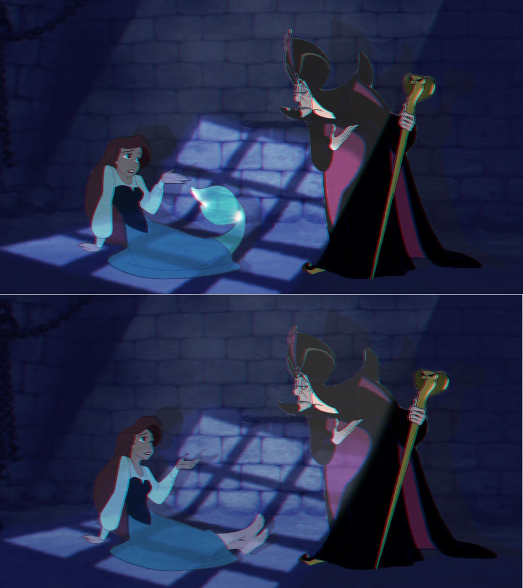 Ariel And Jafar Manip Progress By 04jh1911 On Deviantart