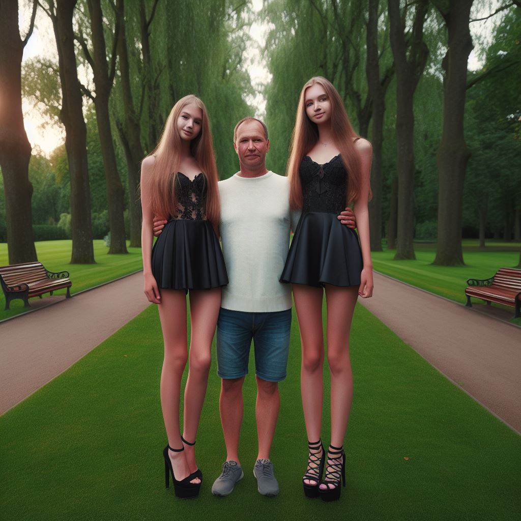 Daughters Taller Than Father By Ernie111 On Deviantart