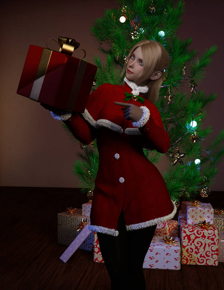 Samus Christmas 2 By Nyna Xx On Deviantart