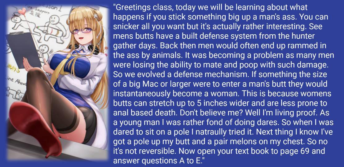 Special Lesson Tg By Fluffbuttdx On Deviantart