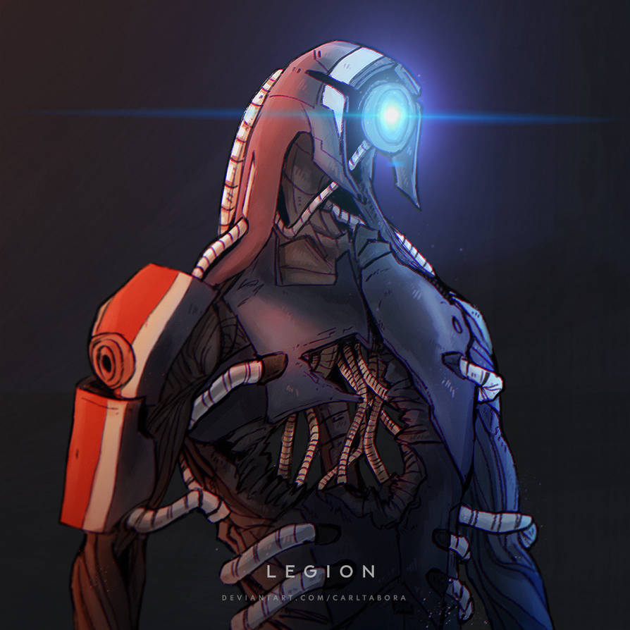 Mass Effect Legion By Carltabora On Deviantart