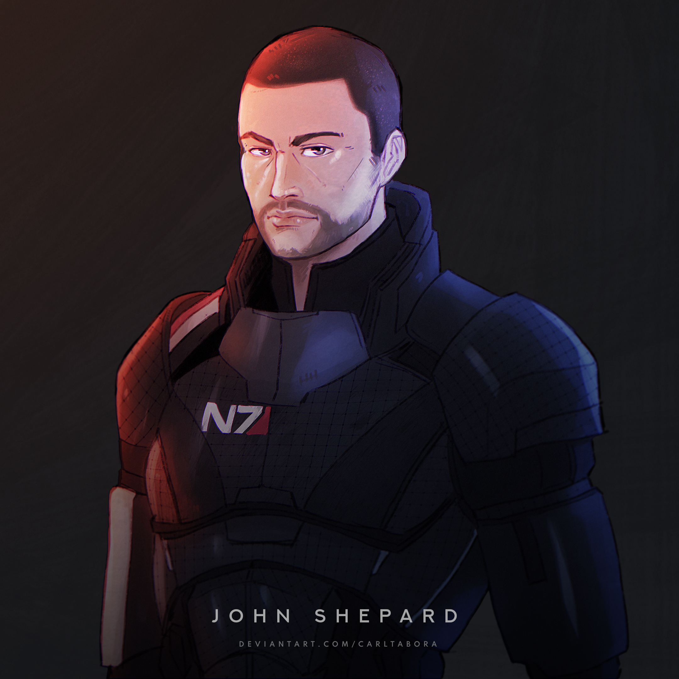 Mass Effect Shepard By Carltabora On Deviantart