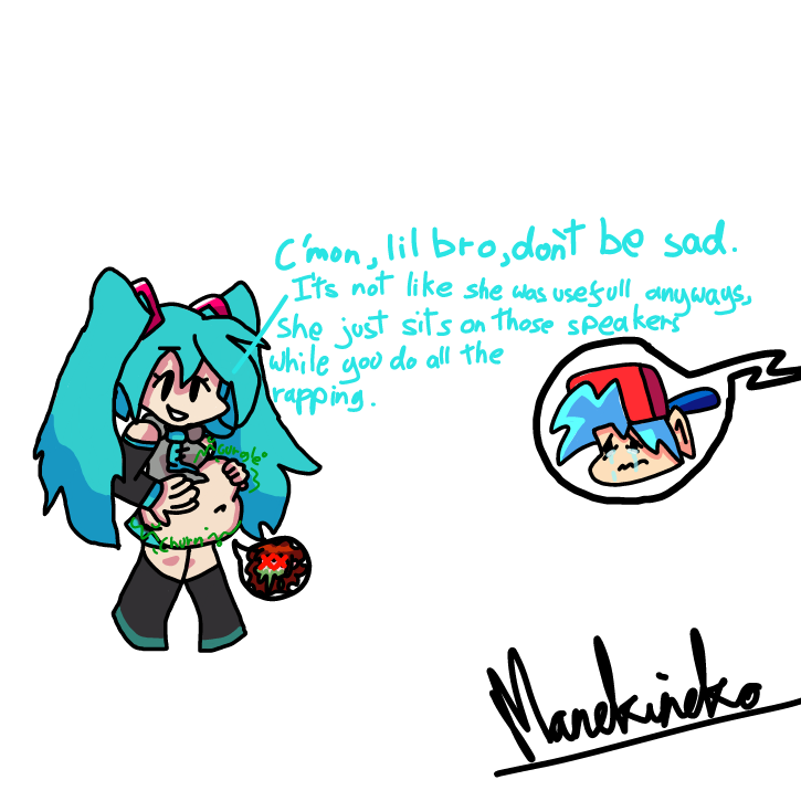 Wtf Miku Pt2 Fnf Vore Comic By Neckothevorephile On Deviantart