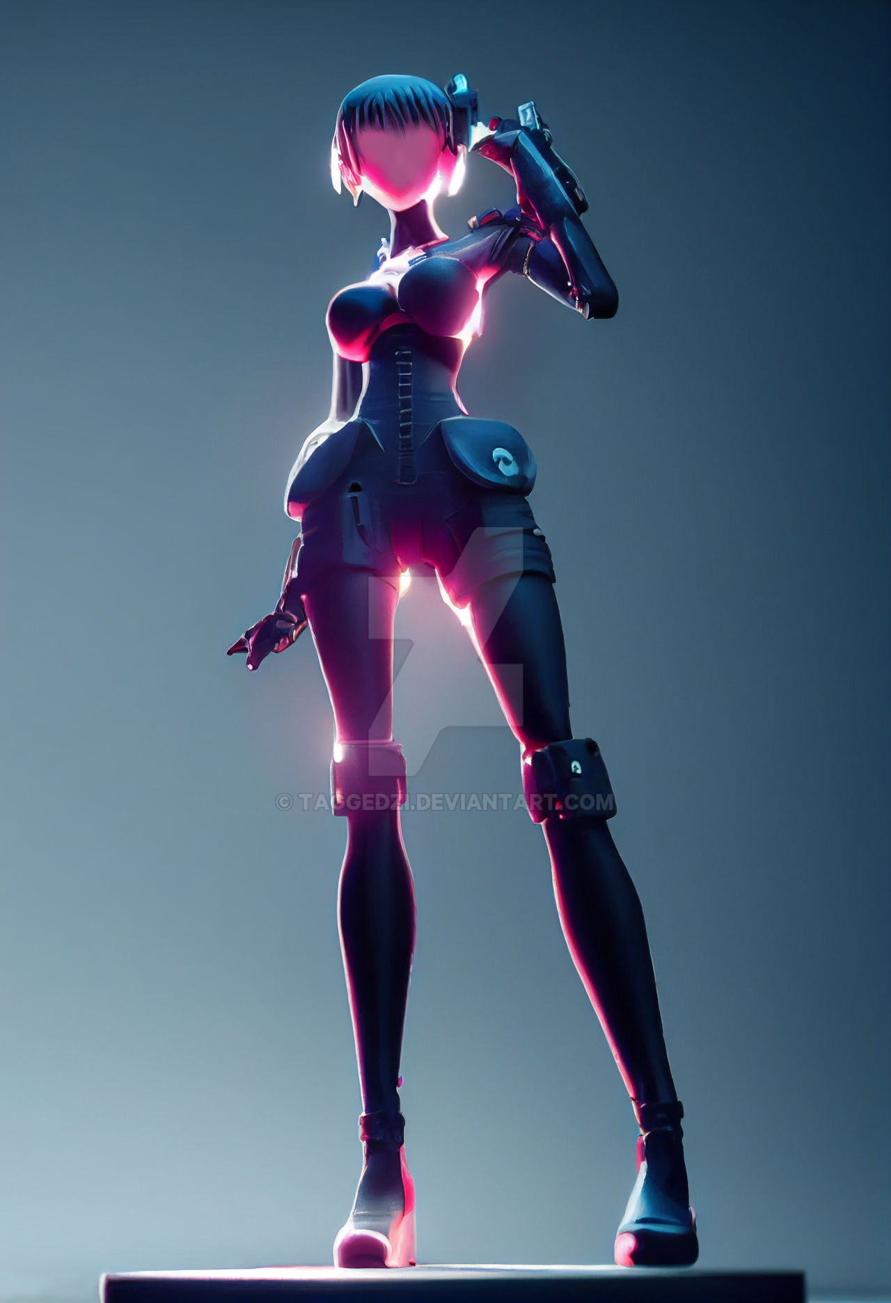 Anime Figurine - Hacker Girl 5 by taggedzi on DeviantArt Anime Figurine - Hacker Girl 5 by taggedzi on DeviantArt