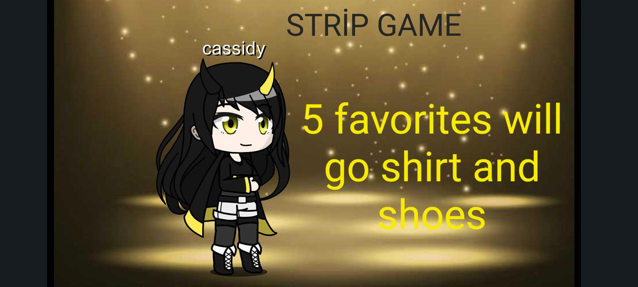 Strip Game Cassidy By Nsjsnkke On Deviantart