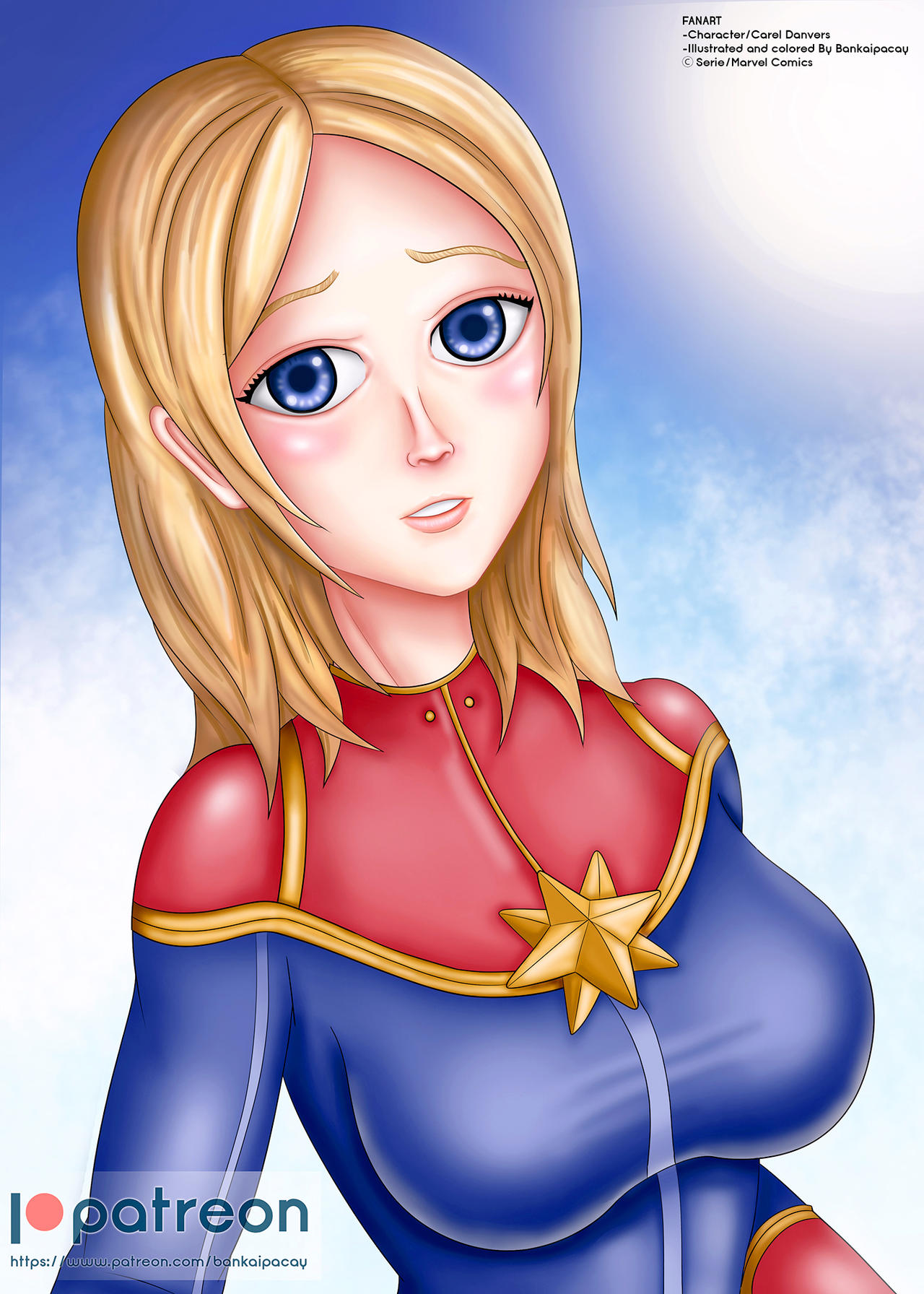 Carol Danvers By Bankaipacay On Deviantart