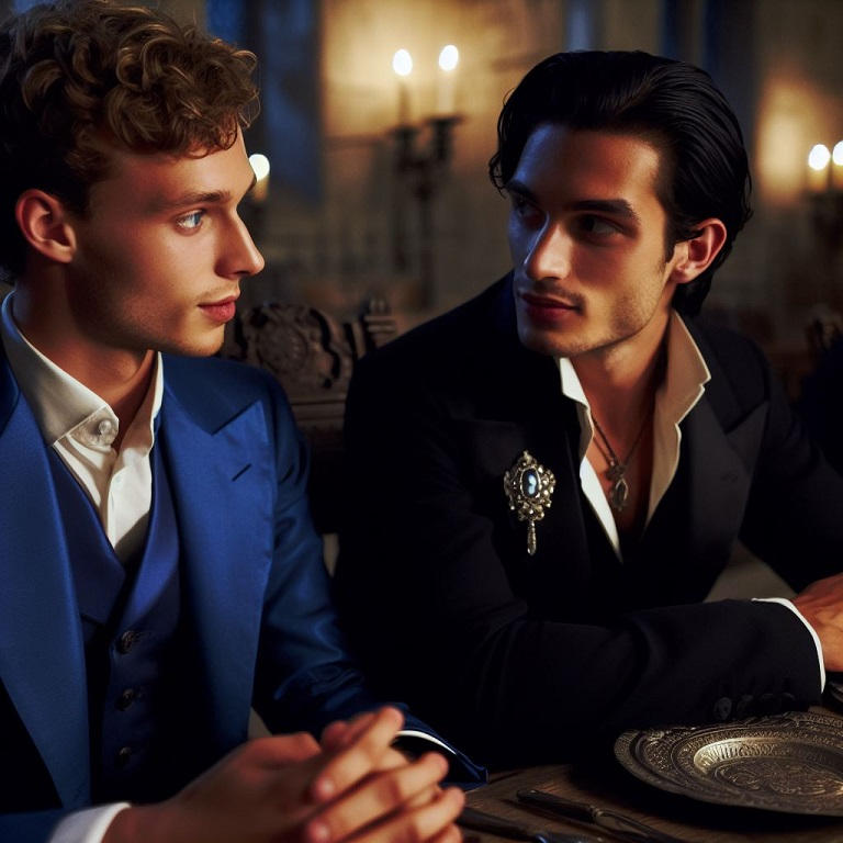 Jonathan Harker and Count Dracula by sterekstile on DeviantArt Jonathan Harker and Count Dracula by sterekstile on DeviantArt