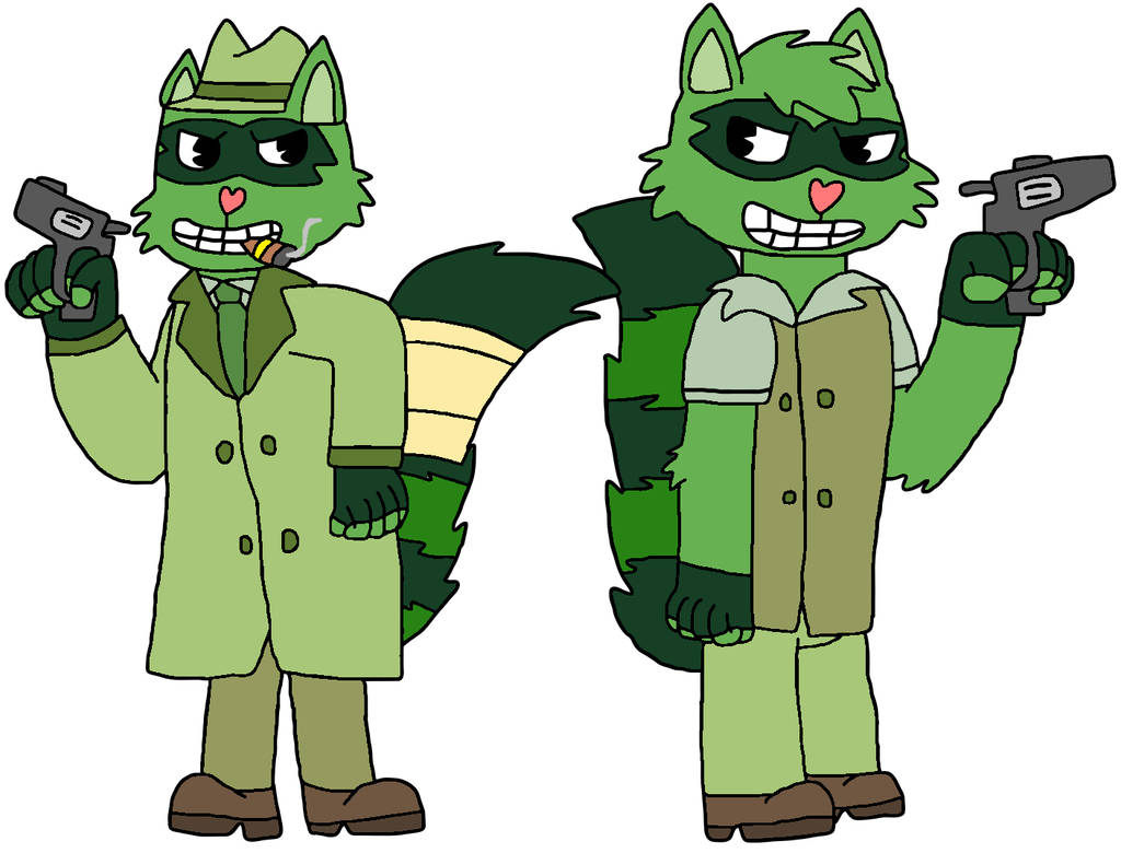 Happy Tree Friends City Lifty And Shifty By Fennekindlefire On Deviantart