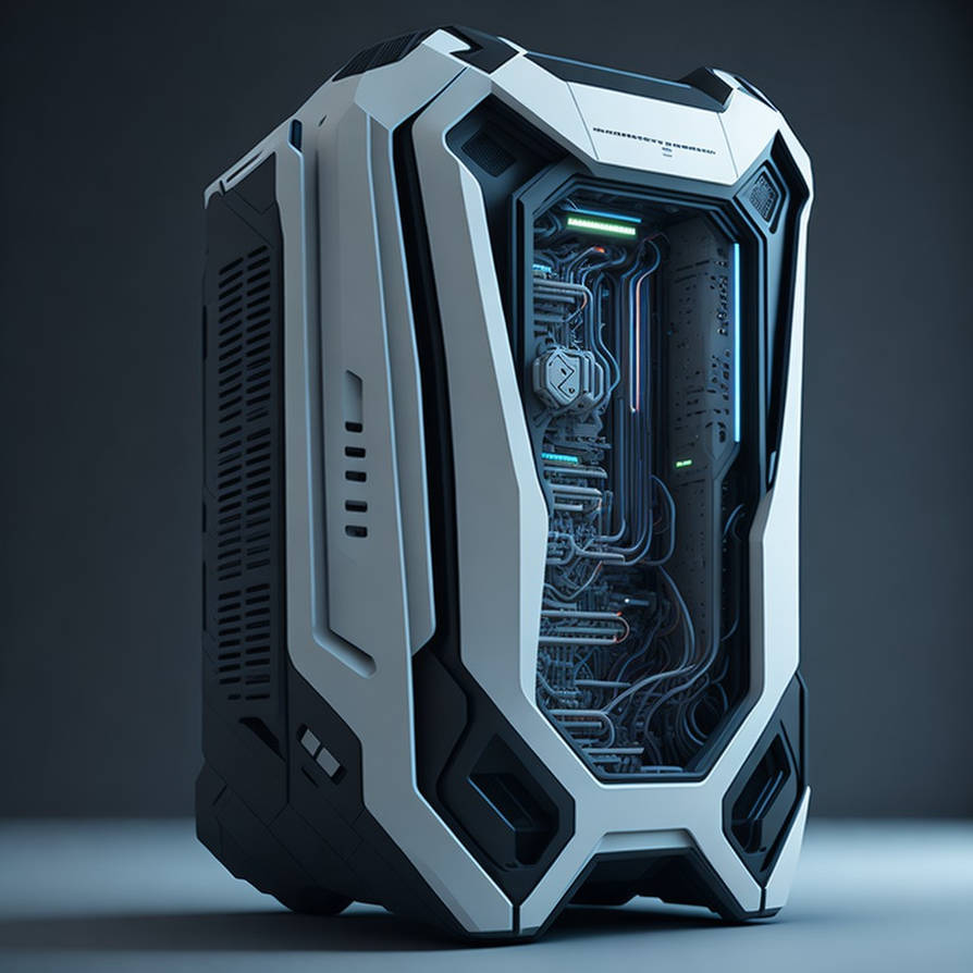 Futuristic PC system unit by Pickgameru on DeviantArt Futuristic PC system unit by Pickgameru on DeviantArt