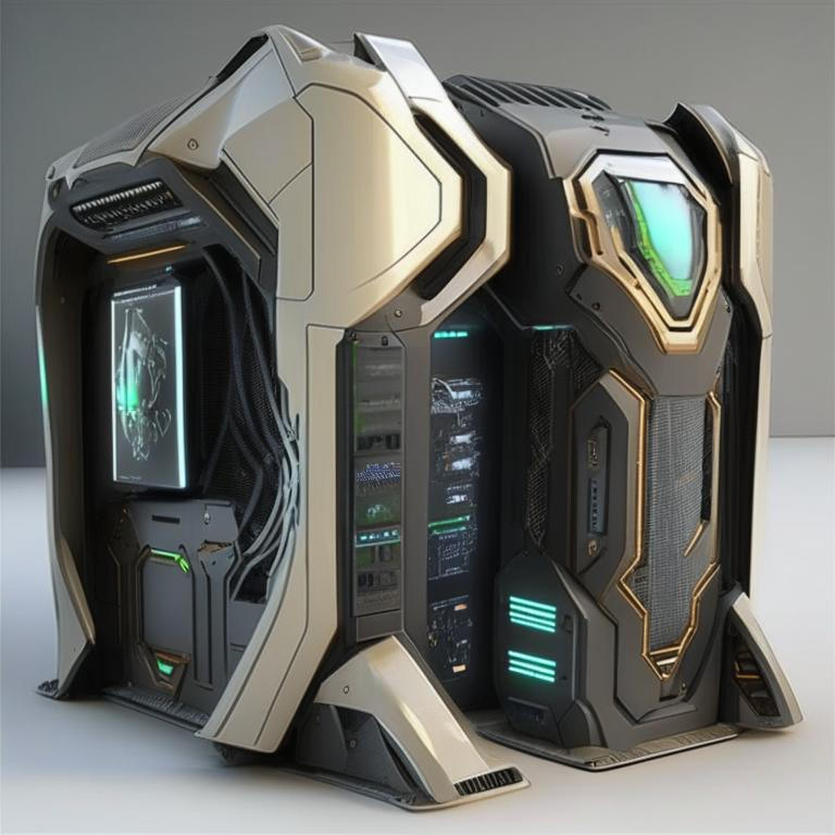 Futuristic PC system unit by Pickgameru on DeviantArt Futuristic PC system unit by Pickgameru on DeviantArt