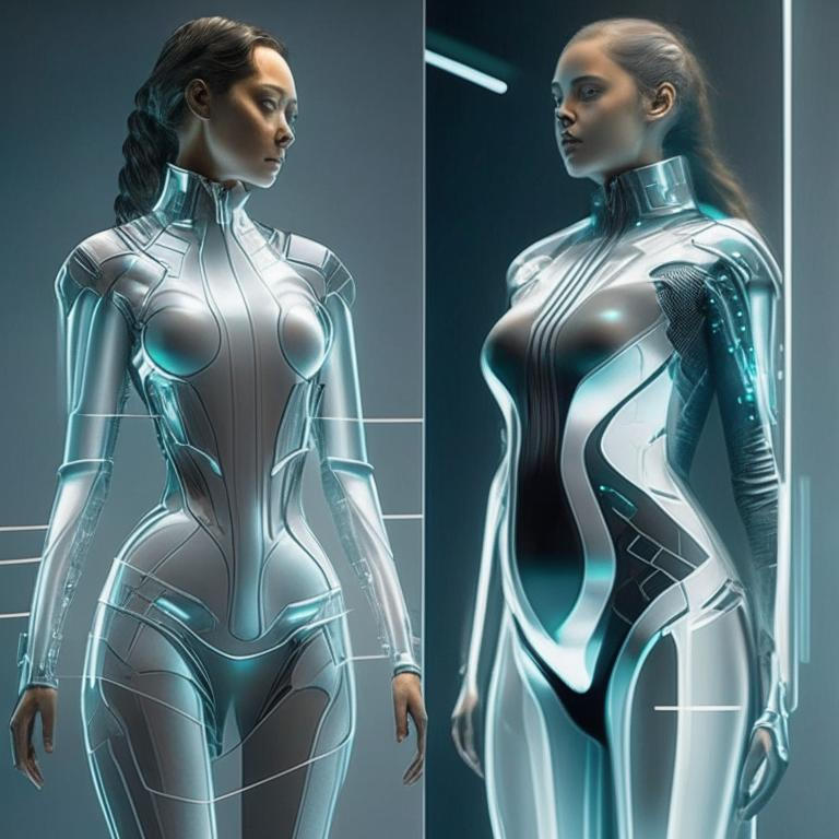 Futuristic Sci Fi Female Clothes By Pickgameru On Deviantart