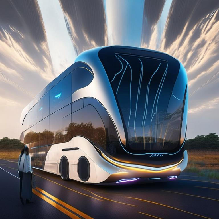 Futuristic sci-fi bus by Pickgameru on DeviantArt Futuristic sci-fi bus by Pickgameru on DeviantArt