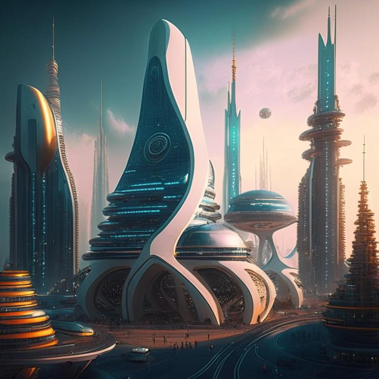 Futuristic sci-fi city Moscow by Pickgameru on DeviantArt Futuristic sci-fi city Moscow by Pickgameru on DeviantArt