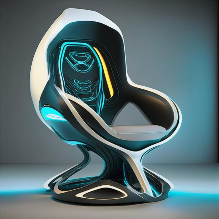 Futuristic sci-fi chair by Pickgameru on DeviantArt Futuristic sci-fi chair by Pickgameru on DeviantArt