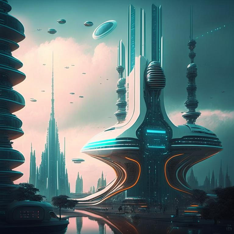 Futuristic sci-fi city Moscow by Pickgameru on DeviantArt Futuristic sci-fi city Moscow by Pickgameru on DeviantArt