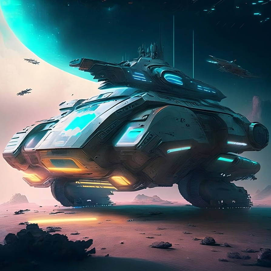 Futuristic sci-fi tank by Pickgameru on DeviantArt Futuristic sci-fi tank by Pickgameru on DeviantArt