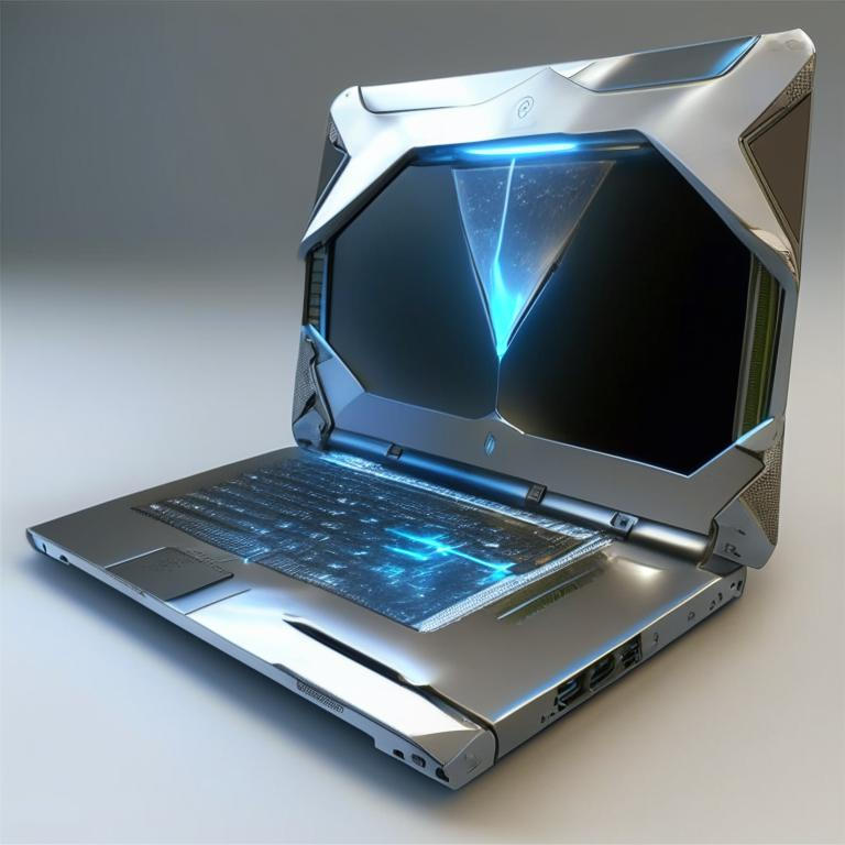 Futuristic sci-fi laptop by Pickgameru on DeviantArt Futuristic sci-fi laptop by Pickgameru on DeviantArt