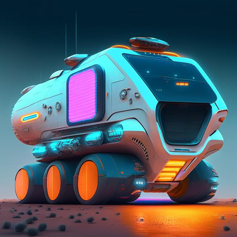 Futuristic sci-fi truck by Pickgameru on DeviantArt Futuristic sci-fi truck by Pickgameru on DeviantArt