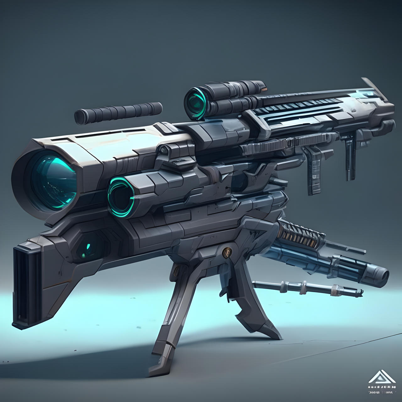 Futuristic Sniper Rifle By Pickgameru On Deviantart