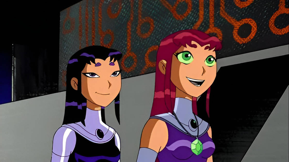 Blackfire And Starfire Teen Titans By Pickgameru On Deviantart