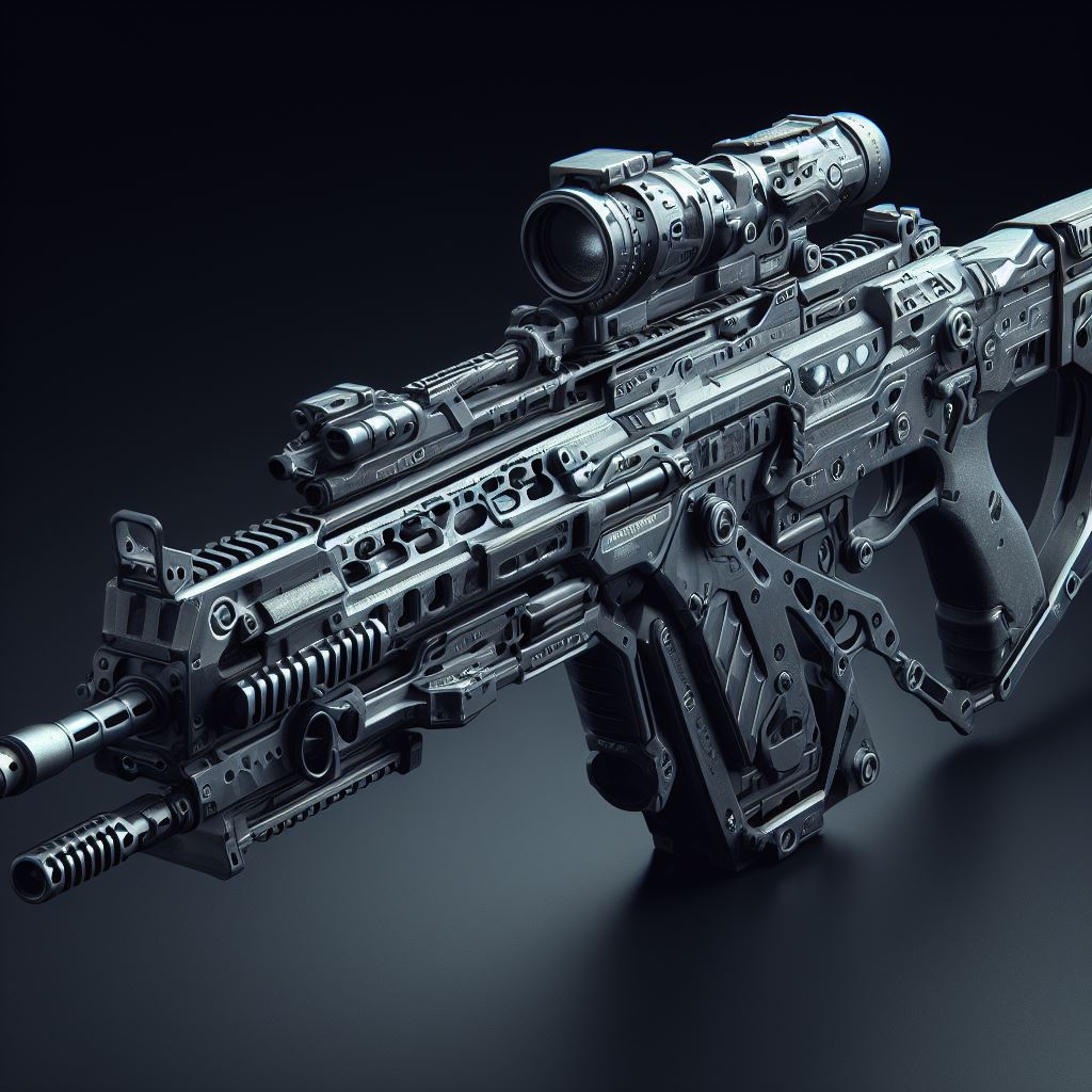Futuristic Sniper Rifle By Pickgameru On Deviantart