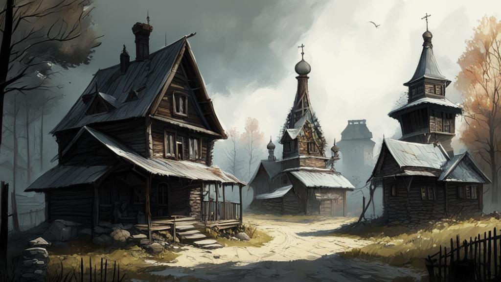 Russian Village By Pickgameru On Deviantart